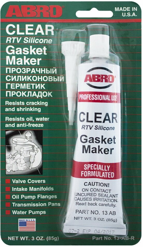 Герметик прокладок (прозрачный) 85 г