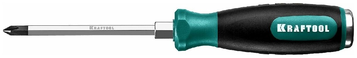 Ударная отвертка KRAFTOOL X-DRIVE PLUS PH1 75 мм с шестигранным стержнем Cr-Mo и усилителем под ключ