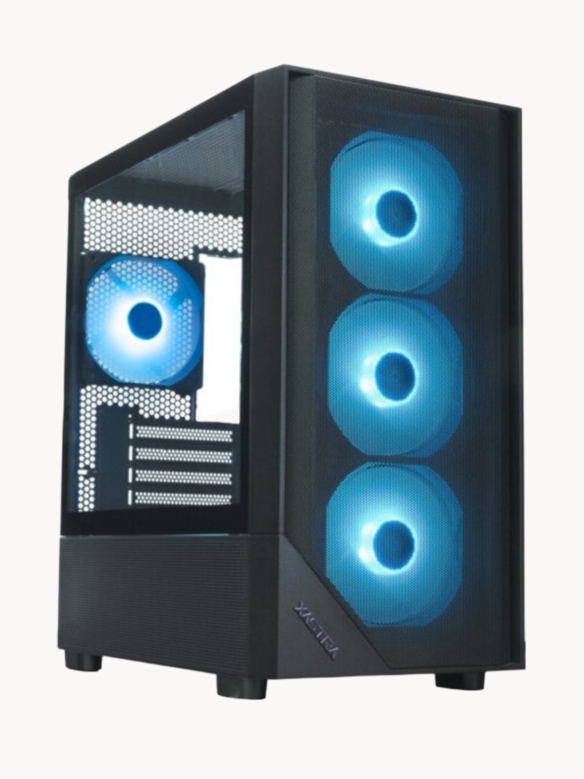 Корпус Xastra A401M 4ARGB-V2, черный