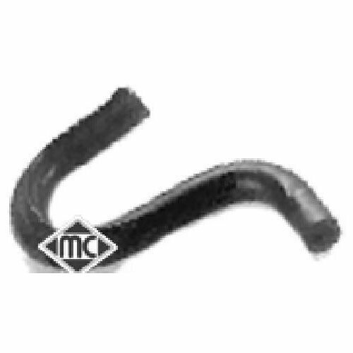 Патрубок радиатора печки Metalcaucho 07833 для Ford Escort III, IV, Fiesta I, II