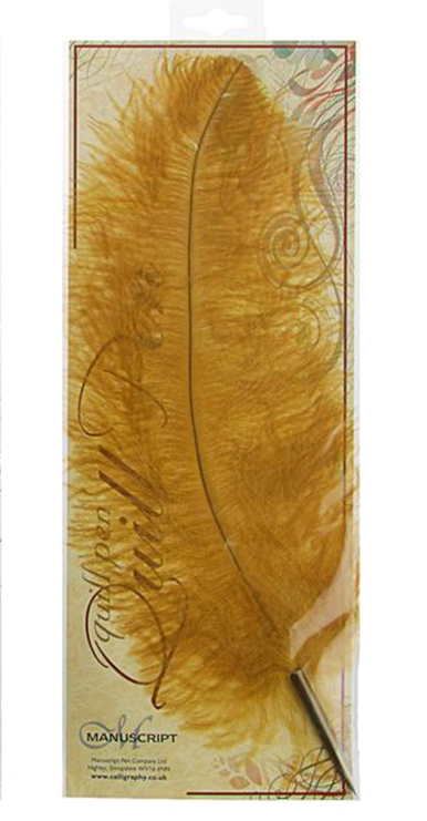 Страусиное перо в блистере