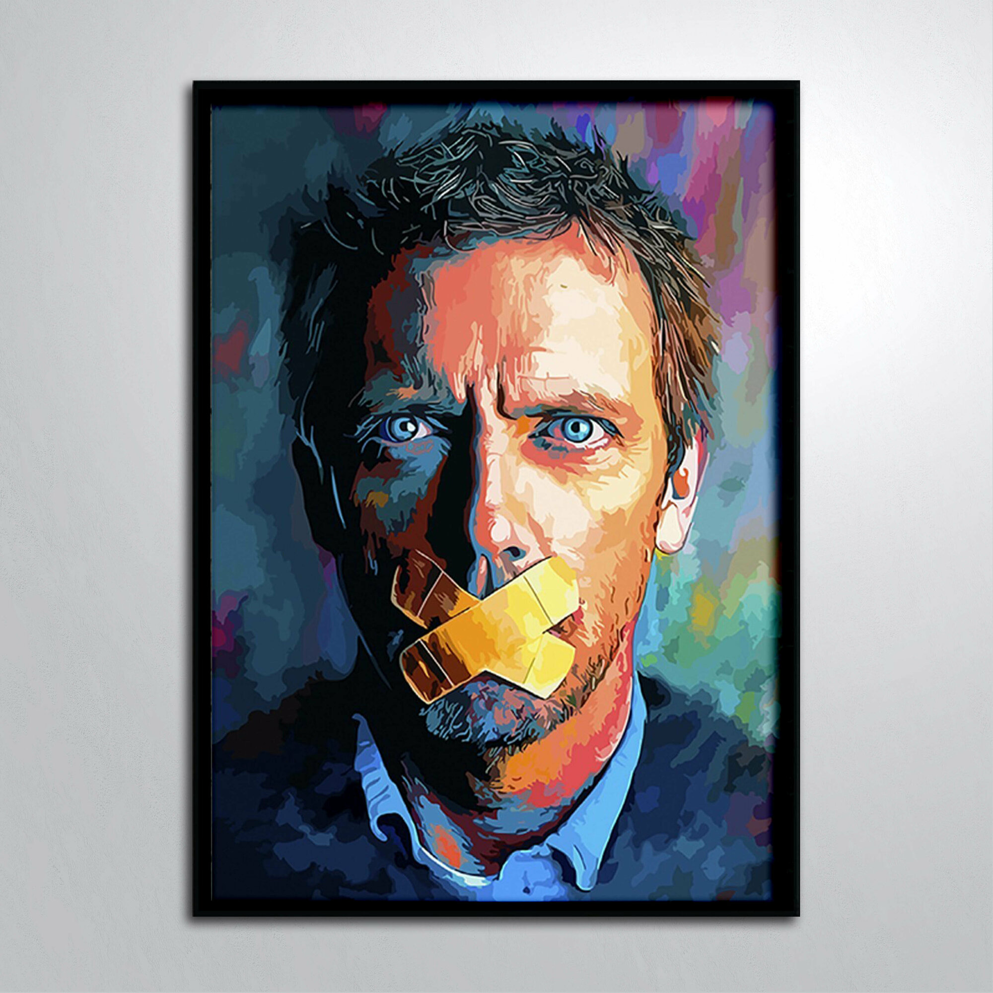 Постер без рамы/Доктор Хаус Арт Пластырь House M.D.