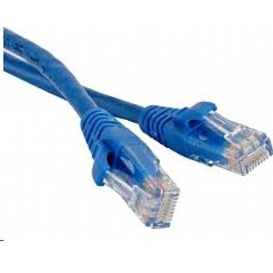 Патч-корд Twt UTP кат.5e, с заливными колпачками, 5.0 м, синий
