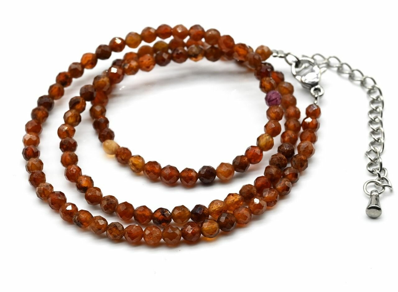 Колье, гранат