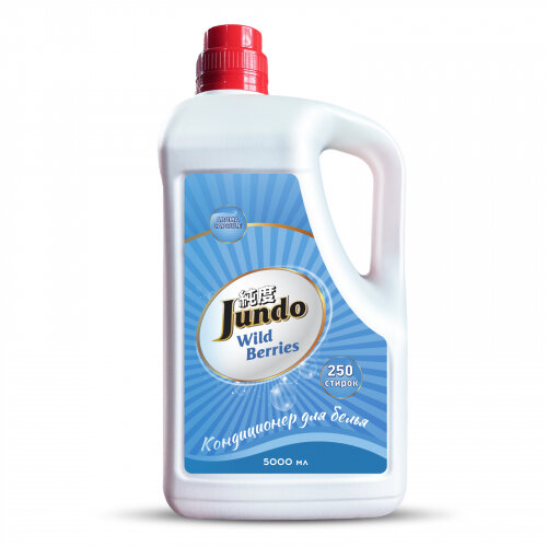 Кондиционер-ополаскиватель для белья Jundo PREMIUM Wild Berries Aroma Capsule, концентрированный, 5 л