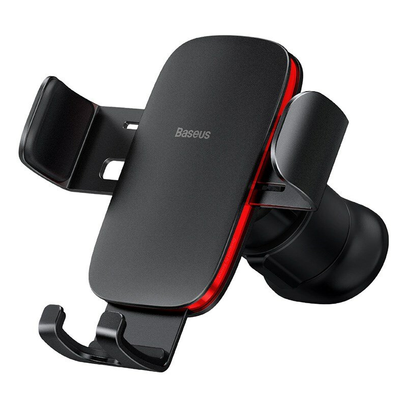 Baseus Автомобильный держатель для телефона в дефлектор Baseus Metal Age II Gravity Car Mount (Air Outlet Version) SUJS000001, черный