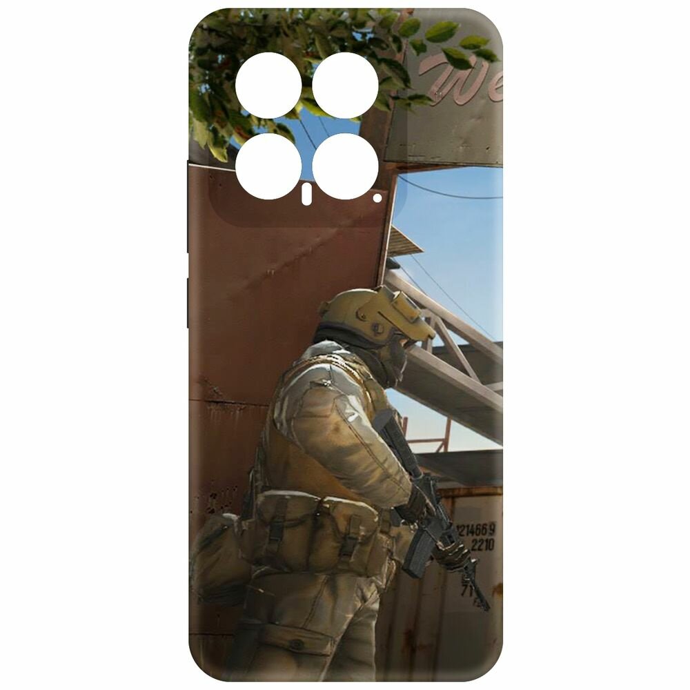 Чехол-накладка Krutoff Soft Case Cтандофф 2 (Standoff 2) - Rust для Xiaomi 14 черный