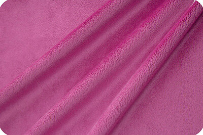 PEPPY' Плюш CUDDLE 3квадрат 48x48 см, плотность 440 г/кв. м ±5, 100% полиэстер, фактура цвет raspberry