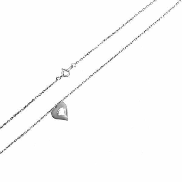 Колье, серебро, 925 проба, родирование