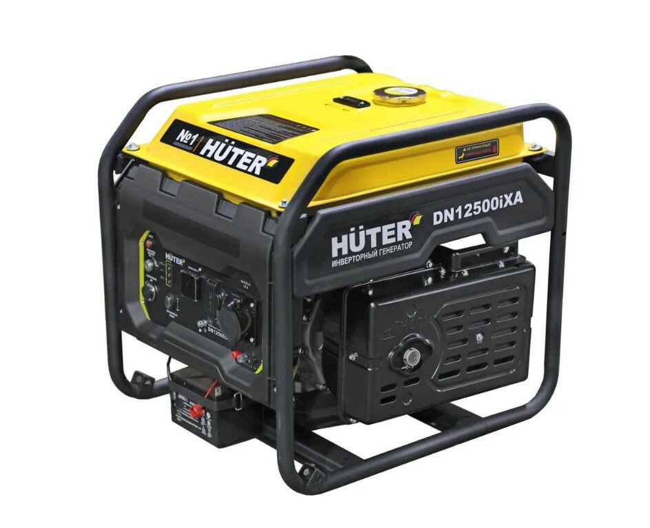 Инверторный генератор Huter DN12500iXA -электростартер