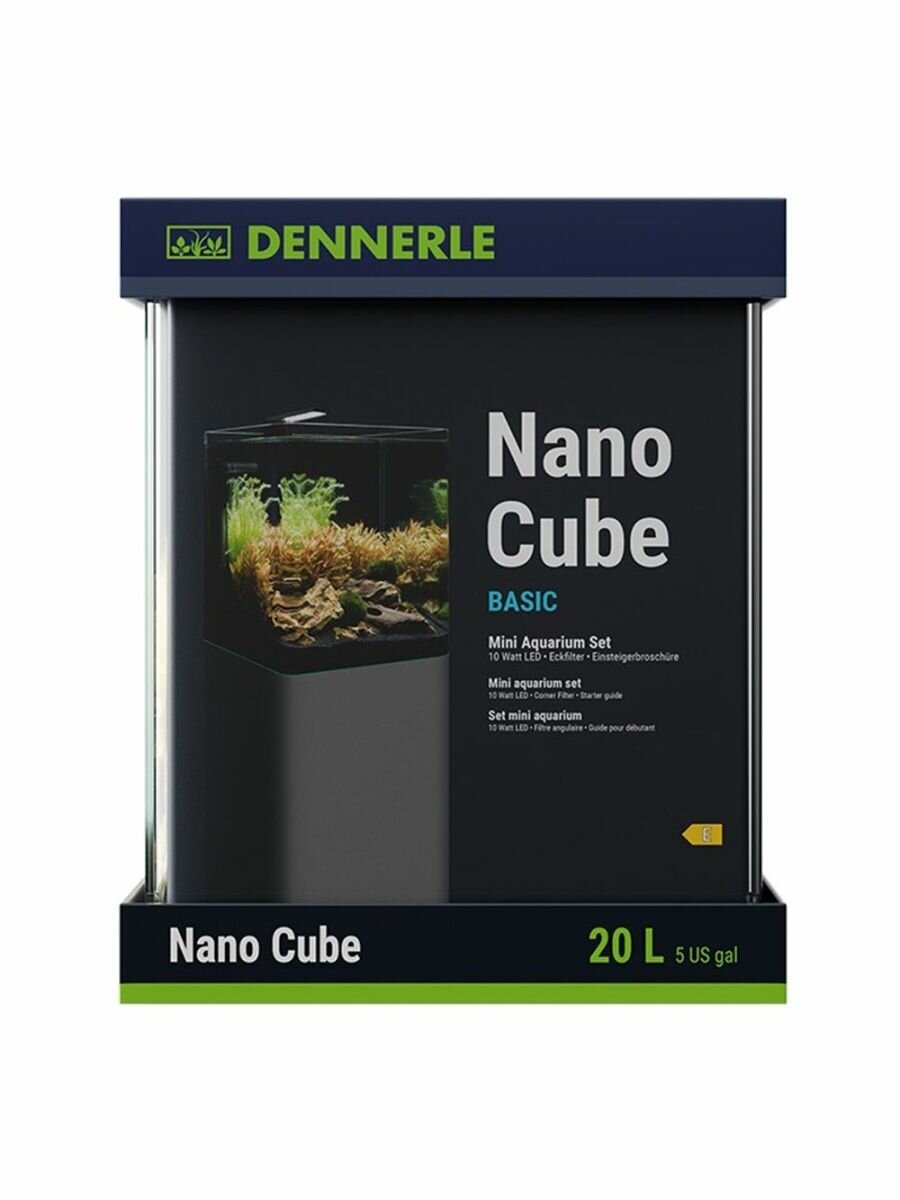 Аквариум Dennerle Nano Cube Basic 20 литров