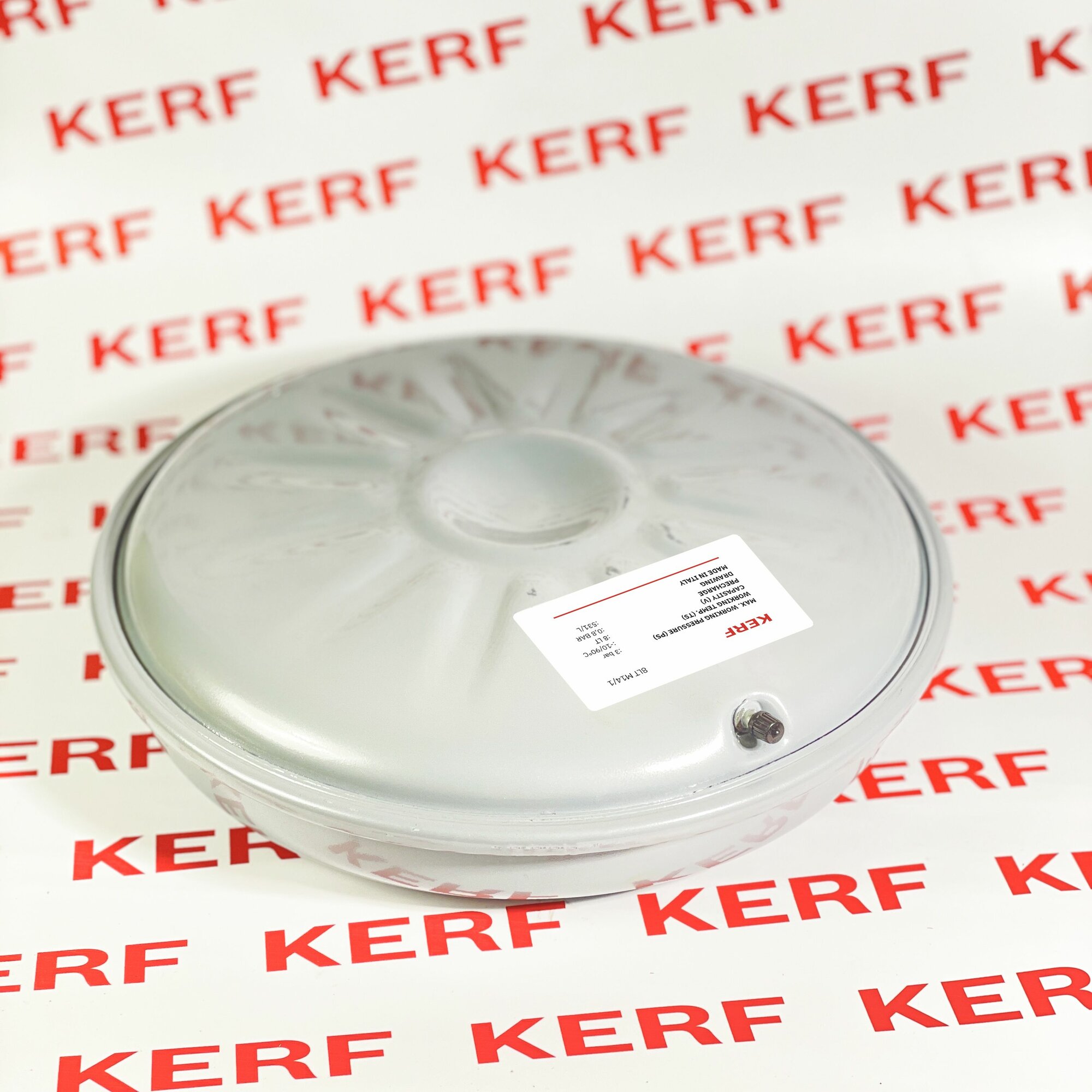 Расширительный бак KERF 8л. M14/1 круглый серый Baxi Eco, Eco 3, Luna, Luna 3 (5625570; 5625560) ZILMET