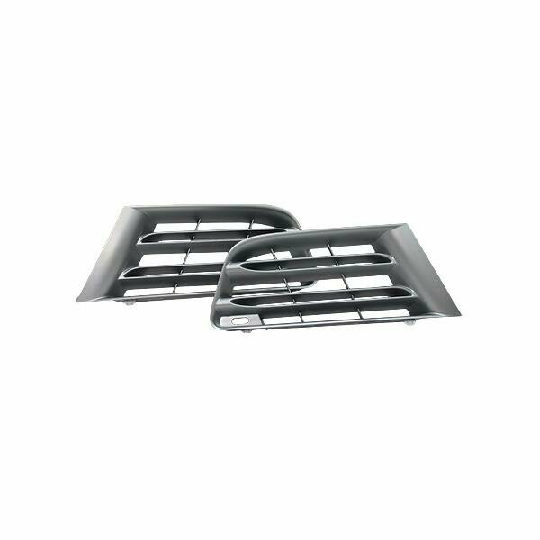 Решетка в бампер передний ( к-т 2шт ) RENAULT SCENIC II (2003-2009)