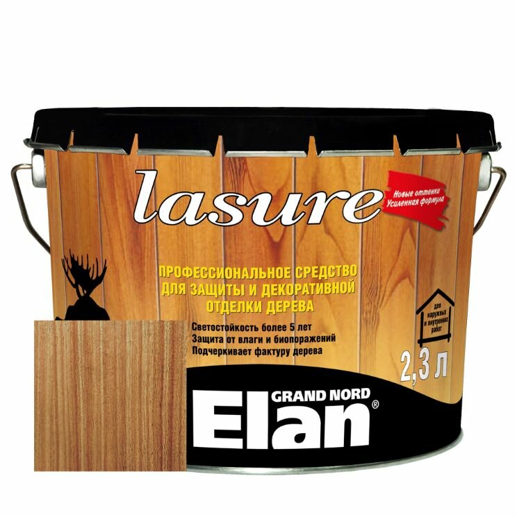 Лазурь для дерева Elan орех 2,3 л
