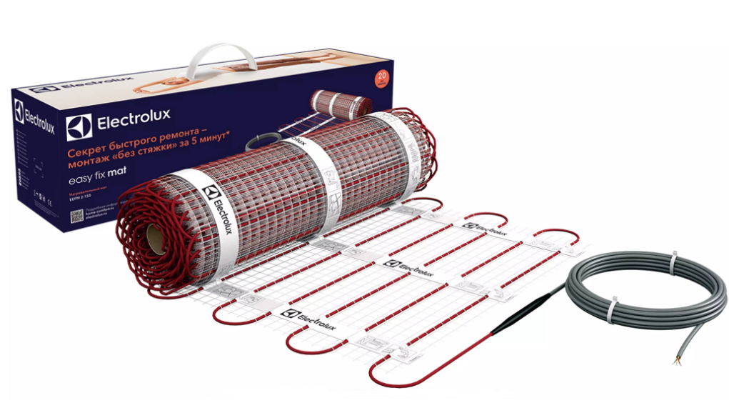 Мат ELECTROLUX EEFM 2-150-9 (комплект теплого пола)