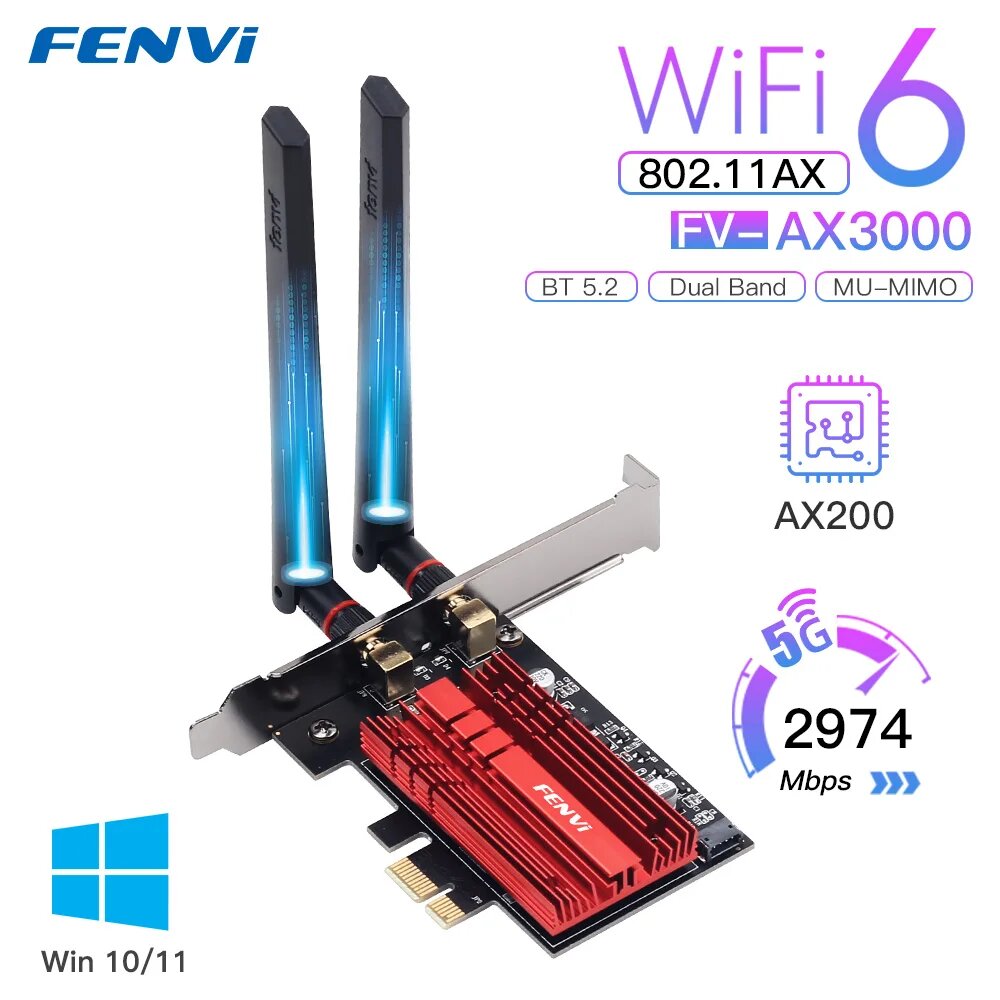 Fenvi FV-AX3000 Wi-Fi адаптер