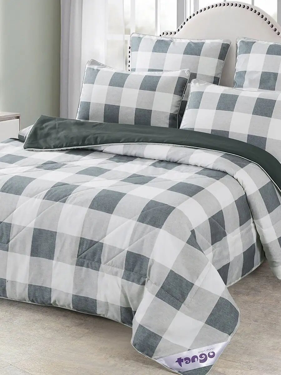 Постельное белье с одеялом семейное De Verano