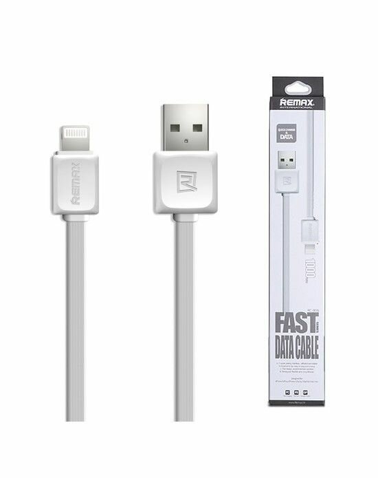 Кабель USB-lightning Remax RC-008i белый1 метр