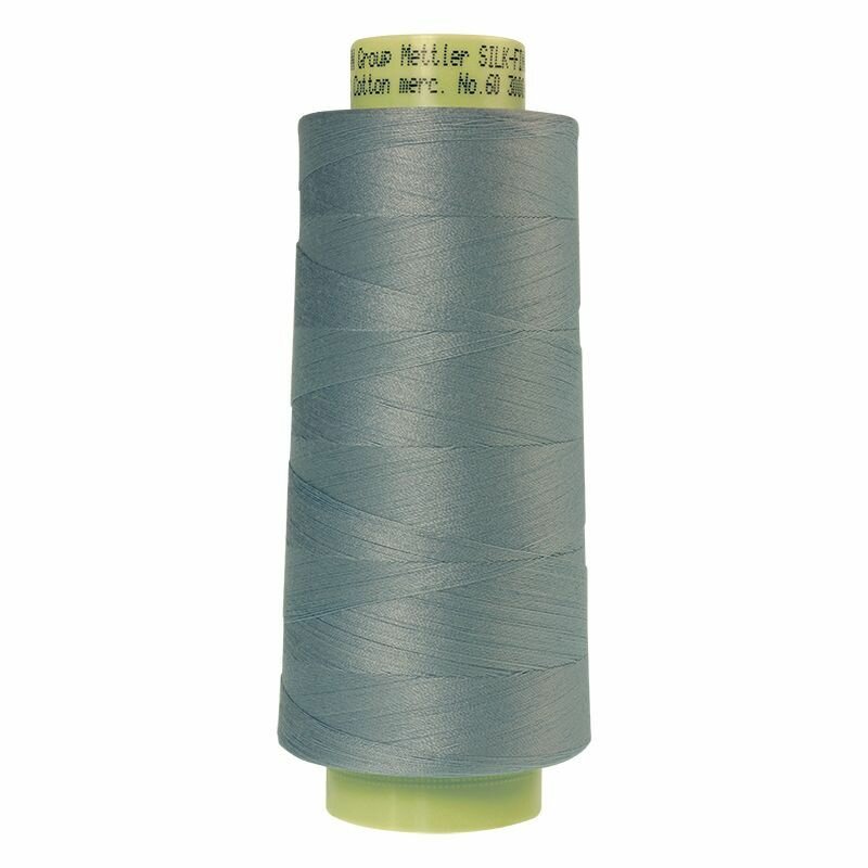 Нить для машинного квилтинга METTLER "Silk Finish", Cotton 60, 2743 м, цвет 1525, Winter Sky