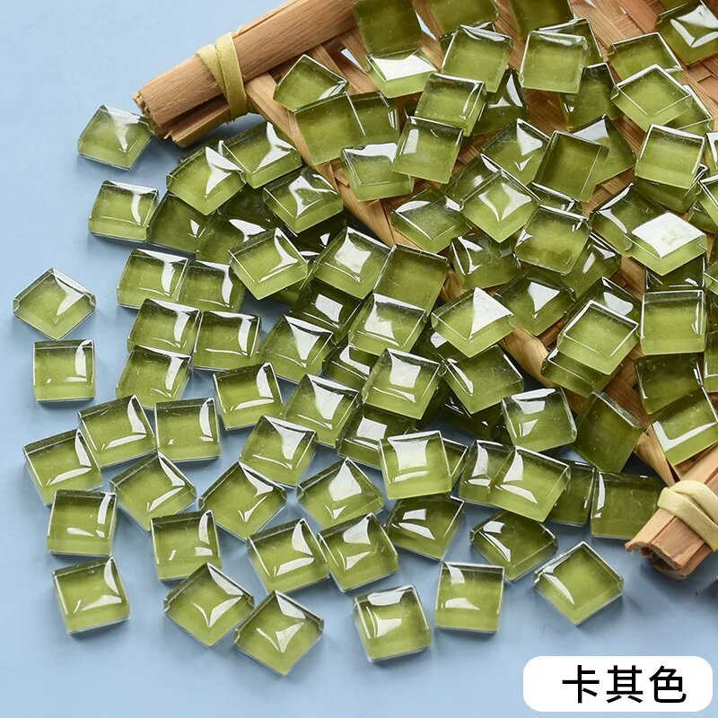 Мозаичные камни из хрустального стекла MSK001 14