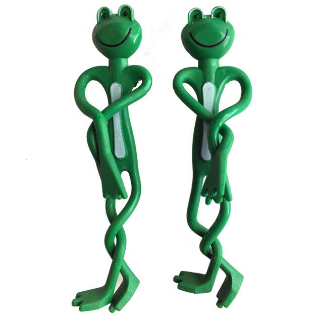 Набор зажимов для подвязки растений MAXITERRA Лягушка, 2шт, резиновые