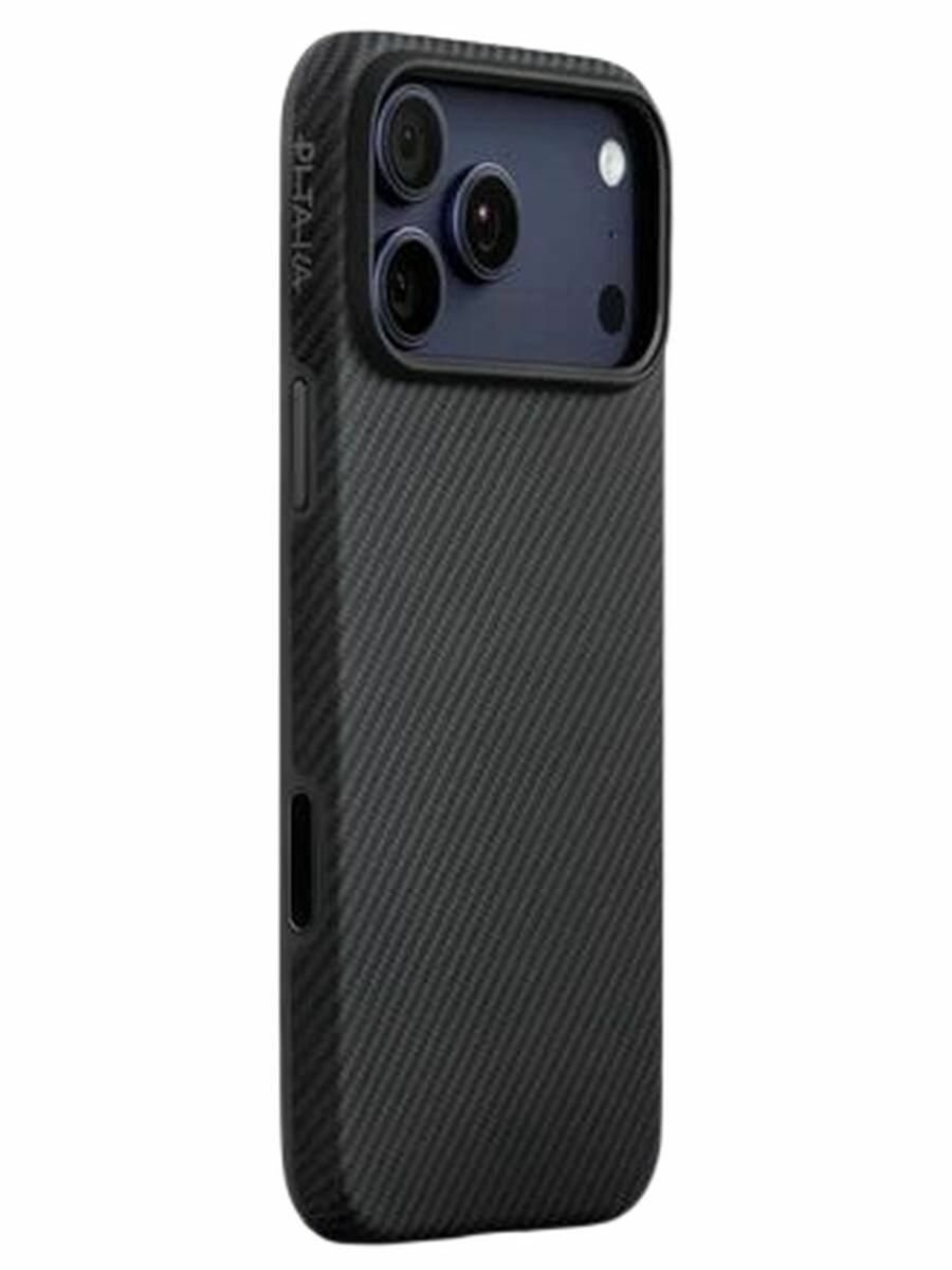 Чехол Pitaka Aramid UltraGuard case для iPhone 17 Pro 600D Black/Grey (Twill)