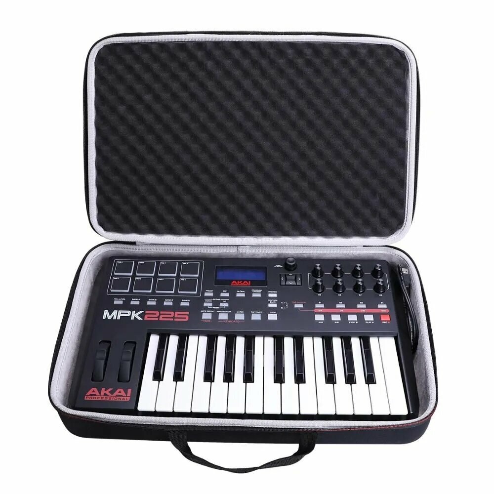 Жесткий чехол LTGEM EVA для контроллера MIDI-клавиатуры Akai Professional MPK225 (только чехол!)