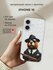 Чехол на Apple iPhone 16 / Айфон 16 с принтом "Бобрито бандито 2", прозрачный