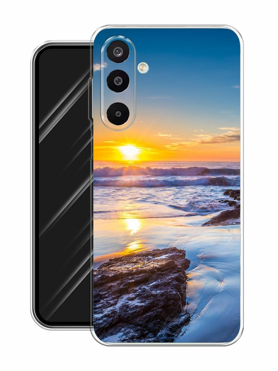 Чехол на Samsung Galaxy M16 / Самсунг Галакси М16 с принтом "Восход 6" — фото 1