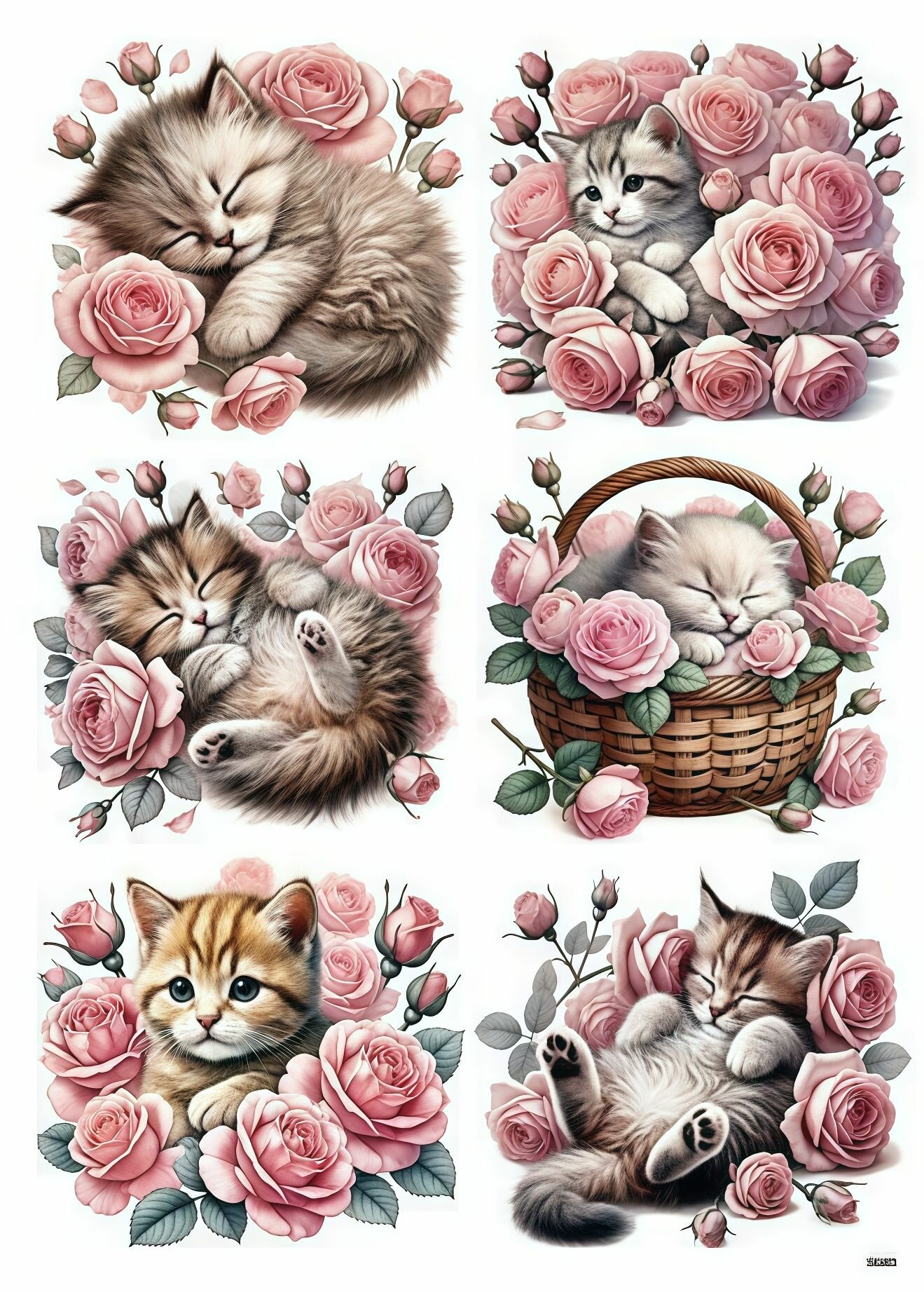 Декупажная карта А4