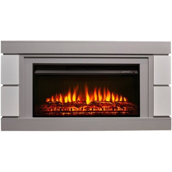 Портал Realflame дэнвер R J45/JK45 GR-LCB715/WT-LCB510 Серый камень/белый