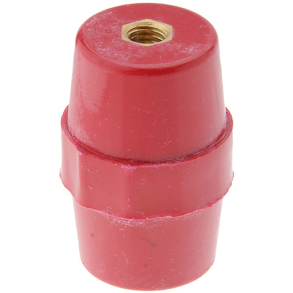 Изолятор SM51 пластмассовый опорный высота 51мм с отверстиями М8 ADL16-007 ANDELI (6 шт. в комплекте)