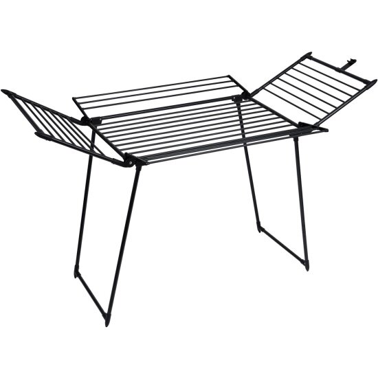 Сушилка для белья Laima напольная раскладная, 5 зон сушки, 25 метров, HOME MEGA BLACK, 700471