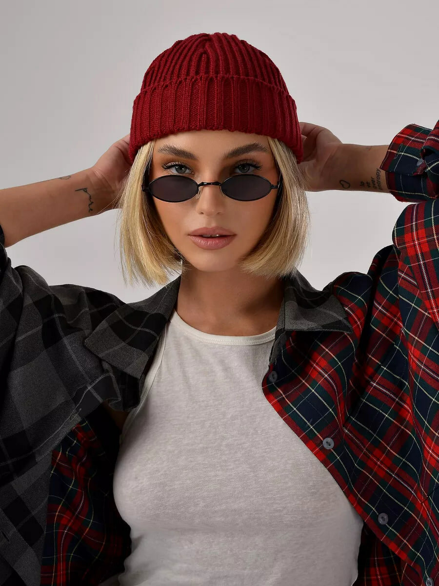 Шапка-бини Осень-зима 2025-2026 для мужчин и женщин