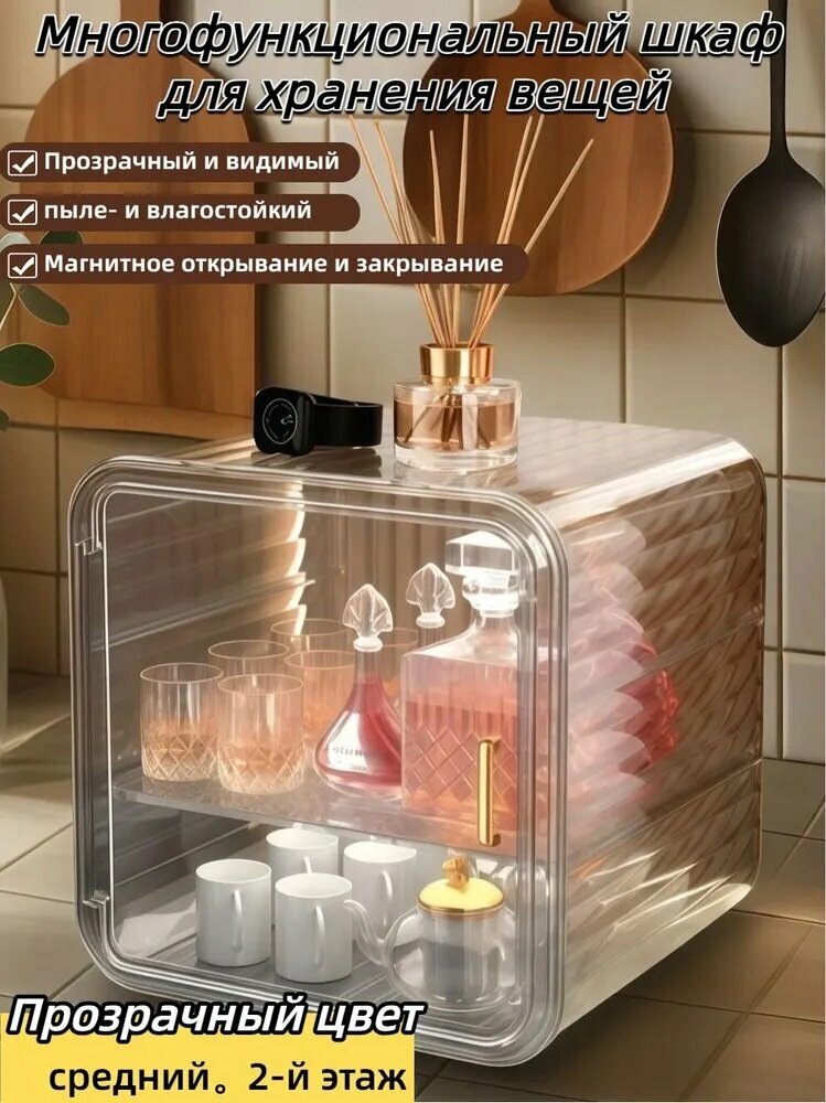 Коробка для хранения длина 26 см, ширина 25 см, высота 25 см.