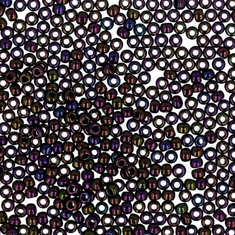 Бисер Япония "TOHO" 11/0 круглый 2 2.2 мм 5 х 5 г №0085 коричневый