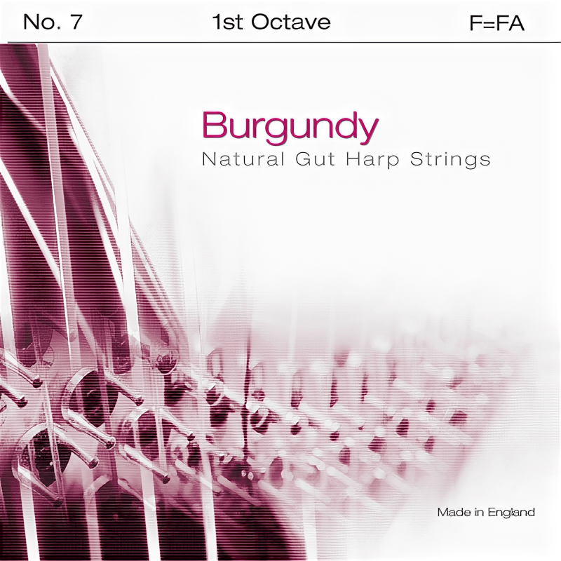 Струна F1 для арфы Bow Brand Pedal Burgundy PB-07F1