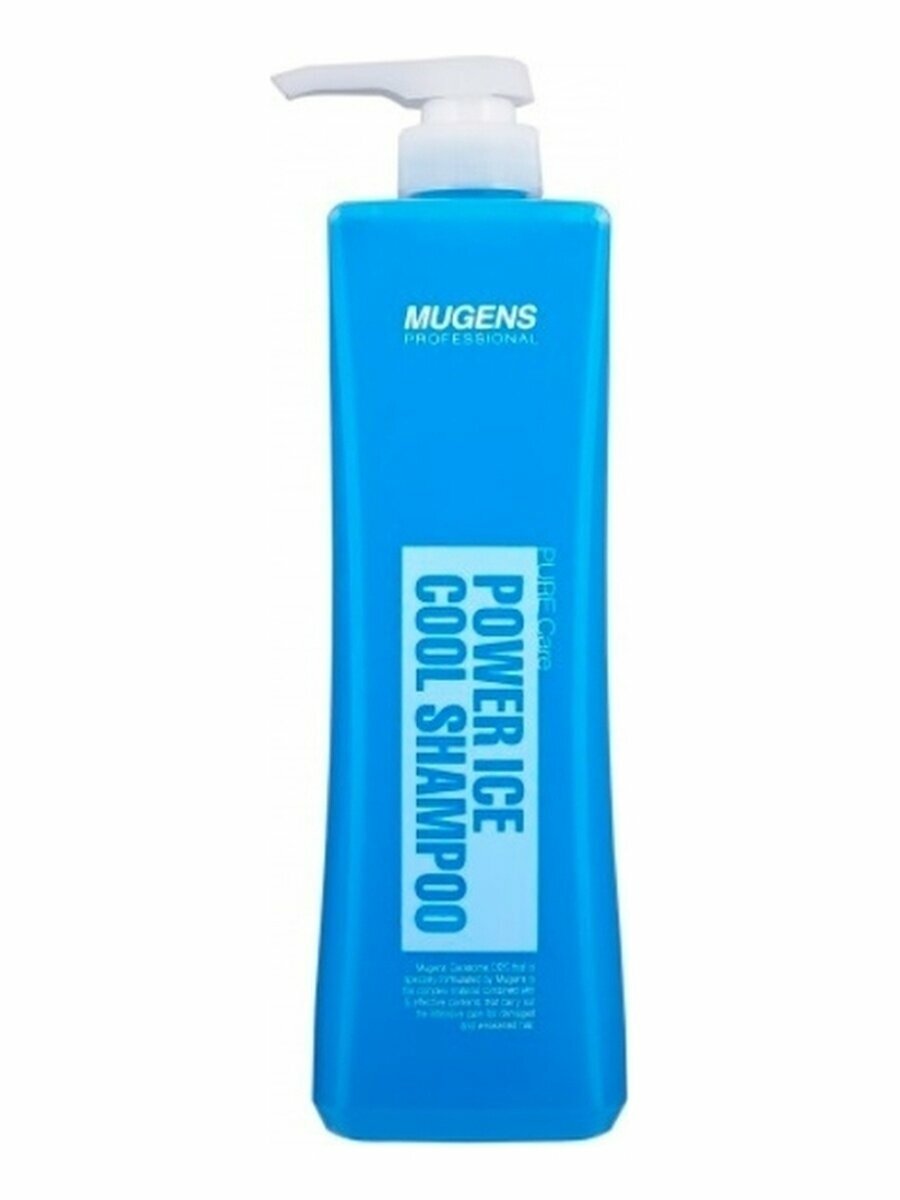 WELCOS Шампунь Power Ice Cool Shampoo, 1000 гр.