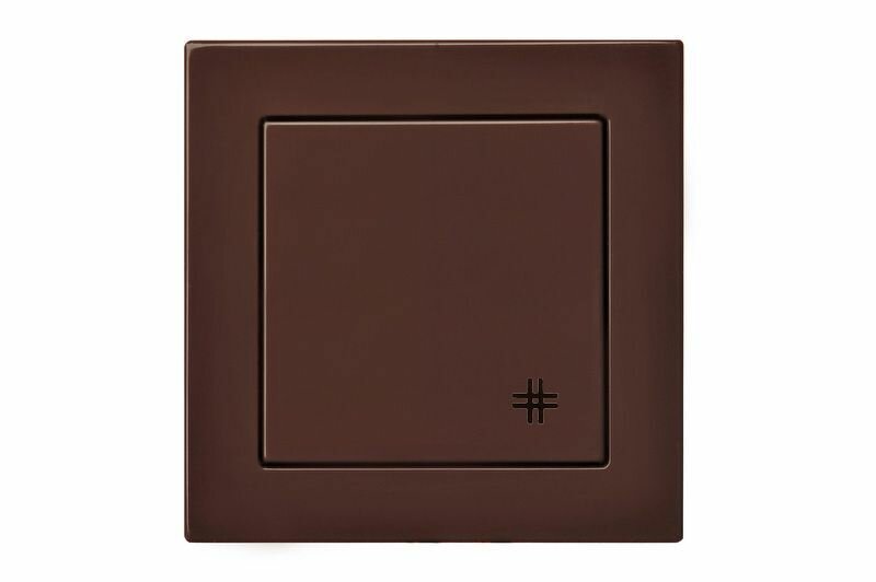 LIREGUS Переключатель Перекрестный Коричневый LIREGUS EPSILON