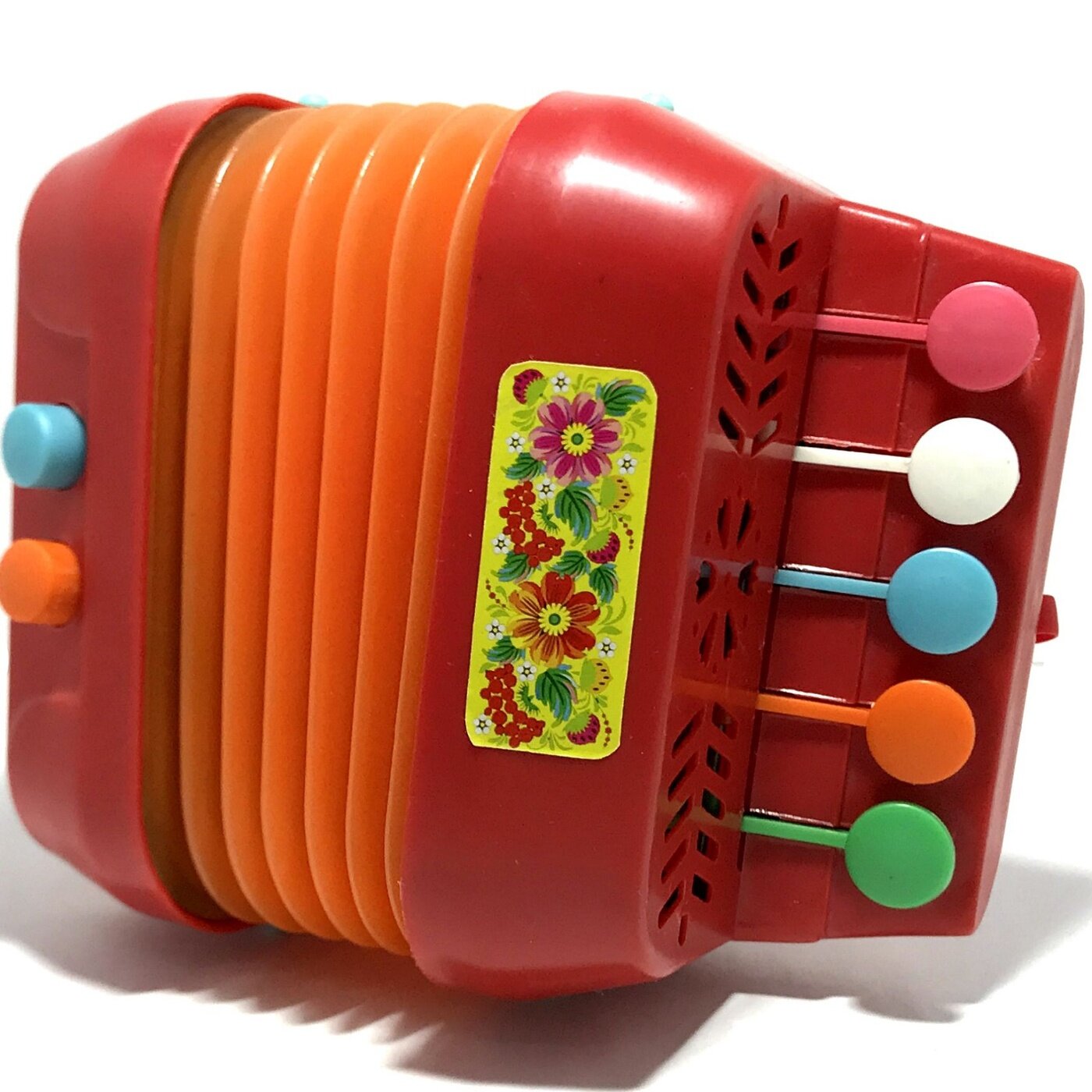 Тульская Меховая гармонь С1-1 детский музыкальный инструмент красная