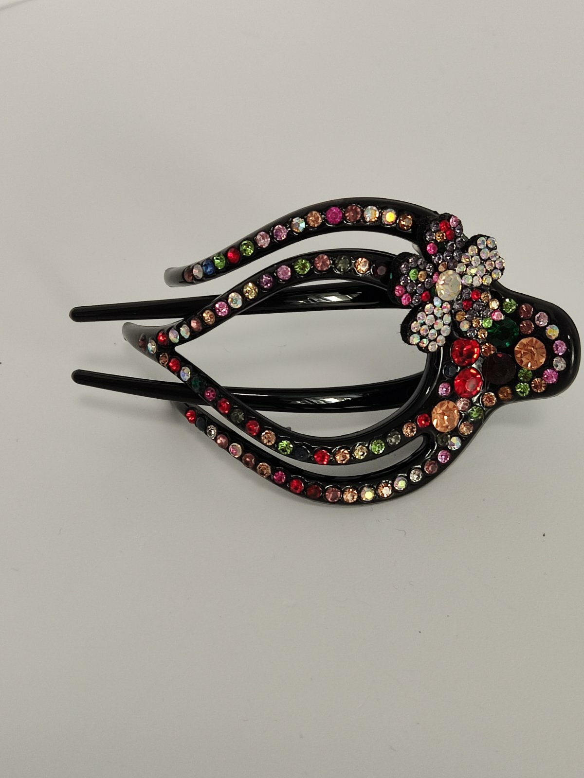 Заколка краб боковой "Сияние"