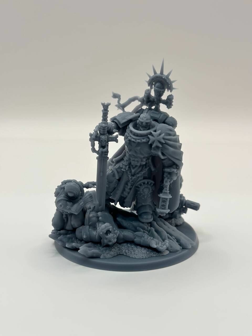 Миниатюра "Black Templars: High Marshal Helbreht", Warhammer 40k, Space Marine, НРИ. 1 штука.