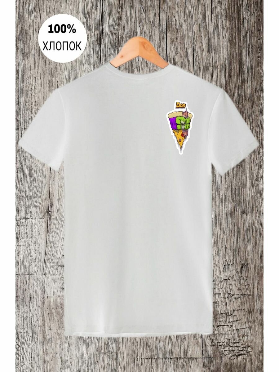 Футболка Стикер Пицца Дон