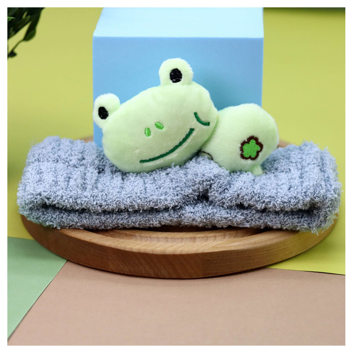 Hello frog Повязка на голову эластичная хлопковая повязка для бега и тренировок