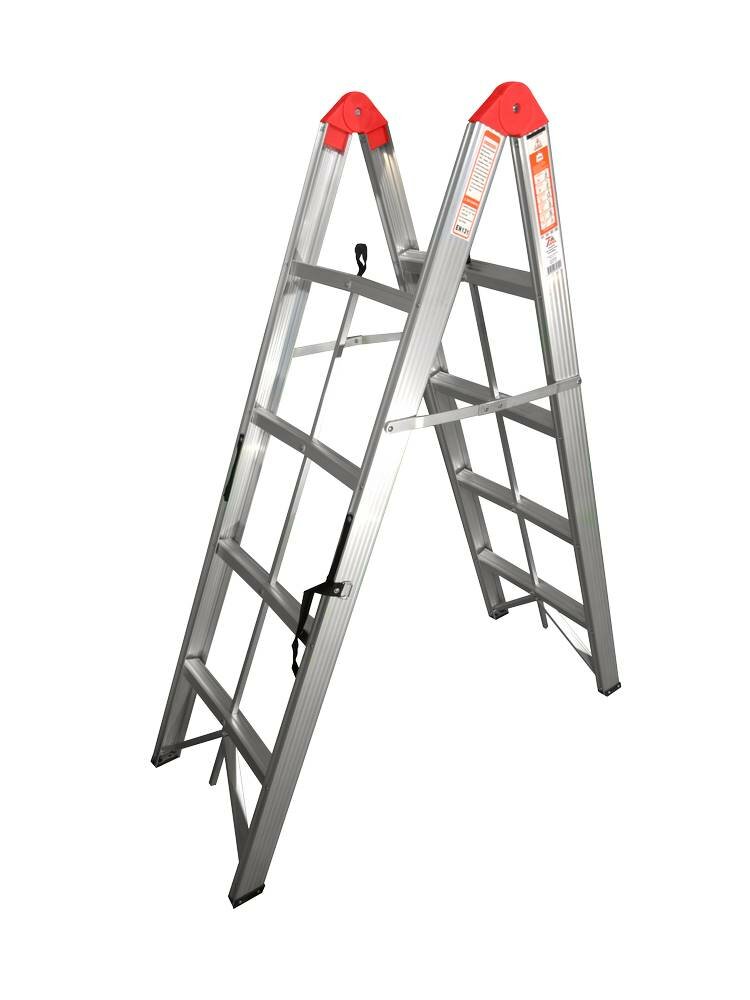 Лестница-Стремянка Трость Sevenberg, Рабочая Высота 3.10 М, Нагрузка 150 Кг.