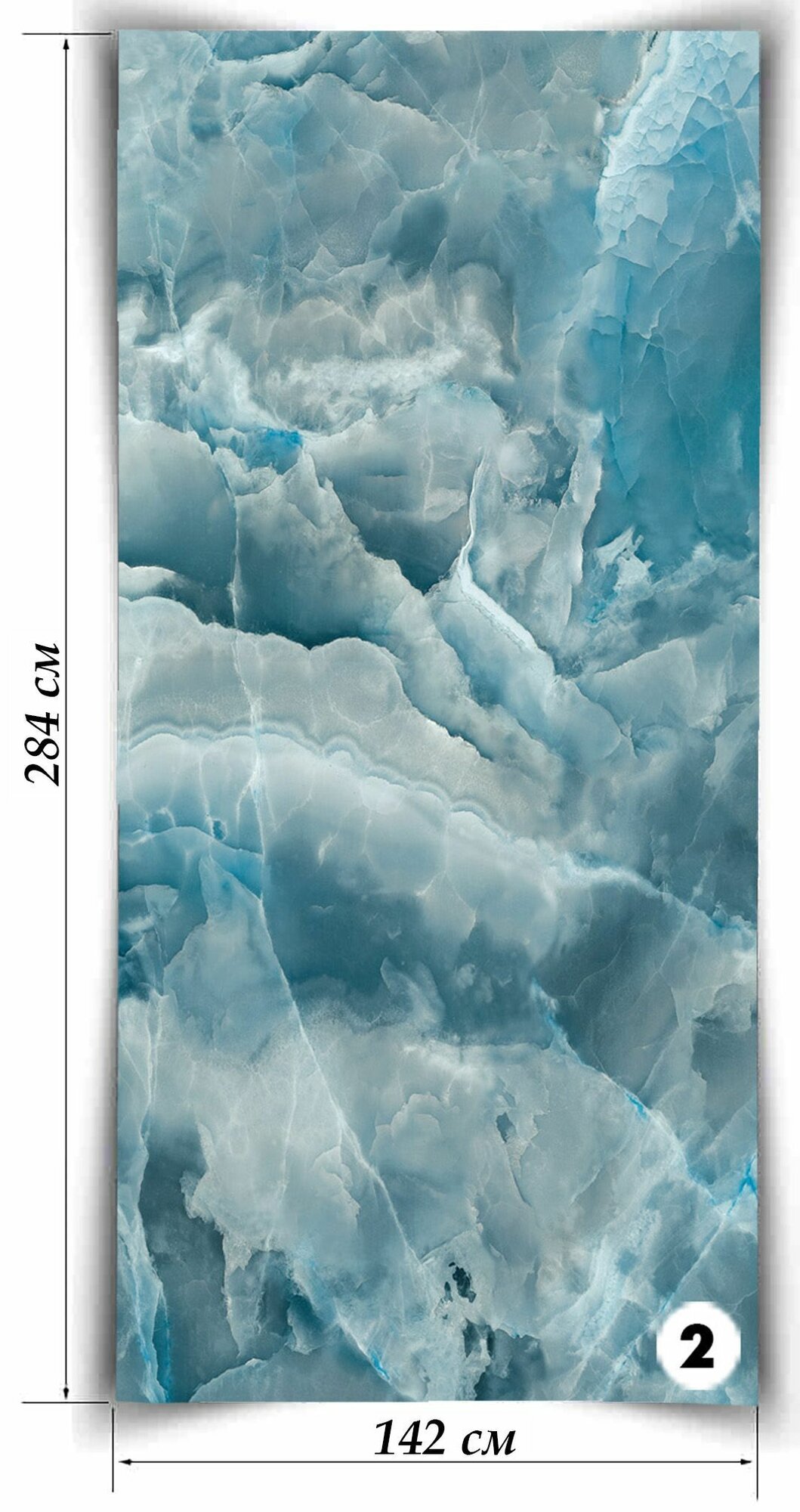 Гибкий Мрамор Орнелло, лист 142х284 см, 4,033 кв. м, толщина 2 мм, подходит для наружной и внутренней отделки, экологичный, состоит из натуральной мраморной кроошки