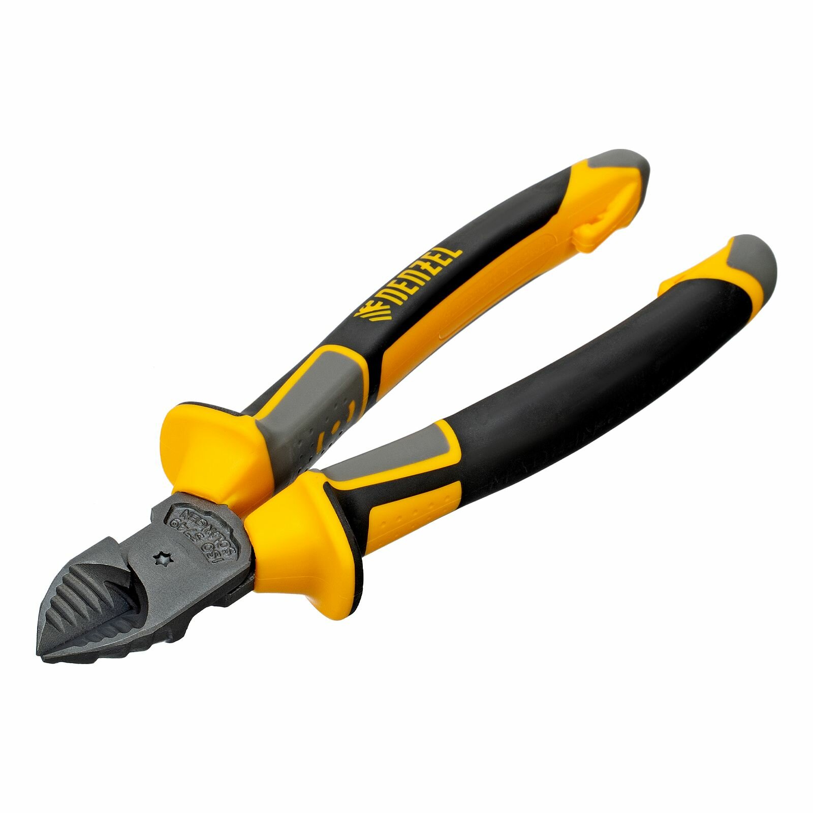 Бокорезы DENZEL 180 мм, трехкомпонентные рукоятки (17782)