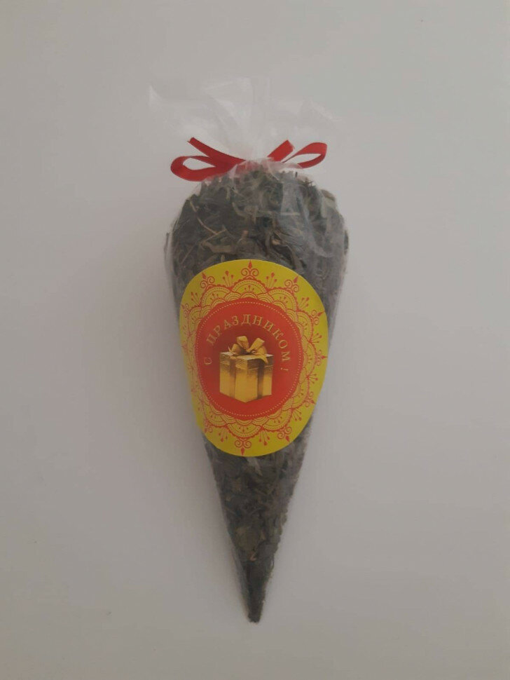 Чёрный чай "Пина колада" 100гр лучший подарок