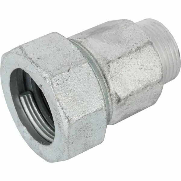 Муфта 1"x1" НР сталь 10010003