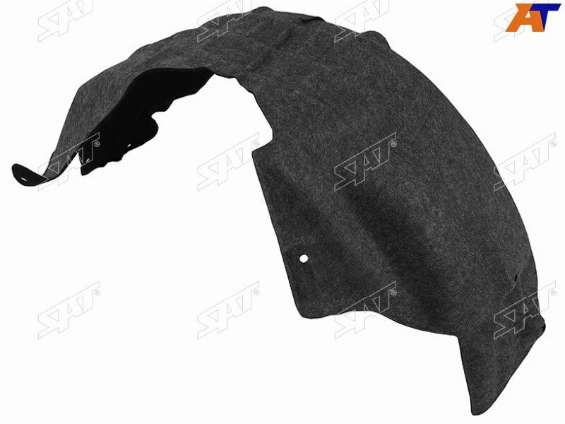 Подкрылок SAT ST-FDA6-064L-2, для FORD FOCUS, ABS-пластик, задний, левый, черный